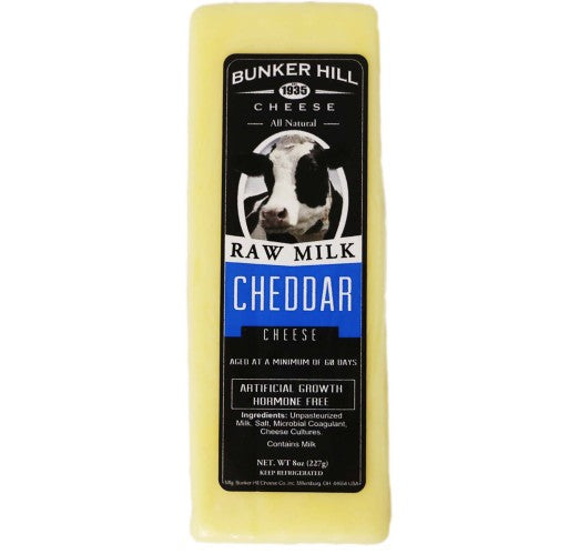Bunker Hill Raw Cheddar Cheese – Berkeley Farm Bunker Hill Raw Cheddar Cheese – Berkeley Farm